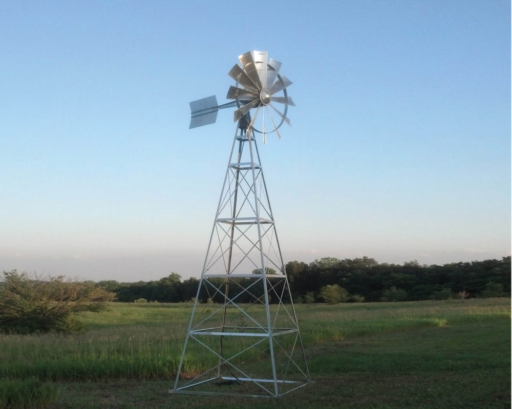 BWM20W 20′ Becker Windmill with Diffuser, Quick Sink Tubing and Poly ...