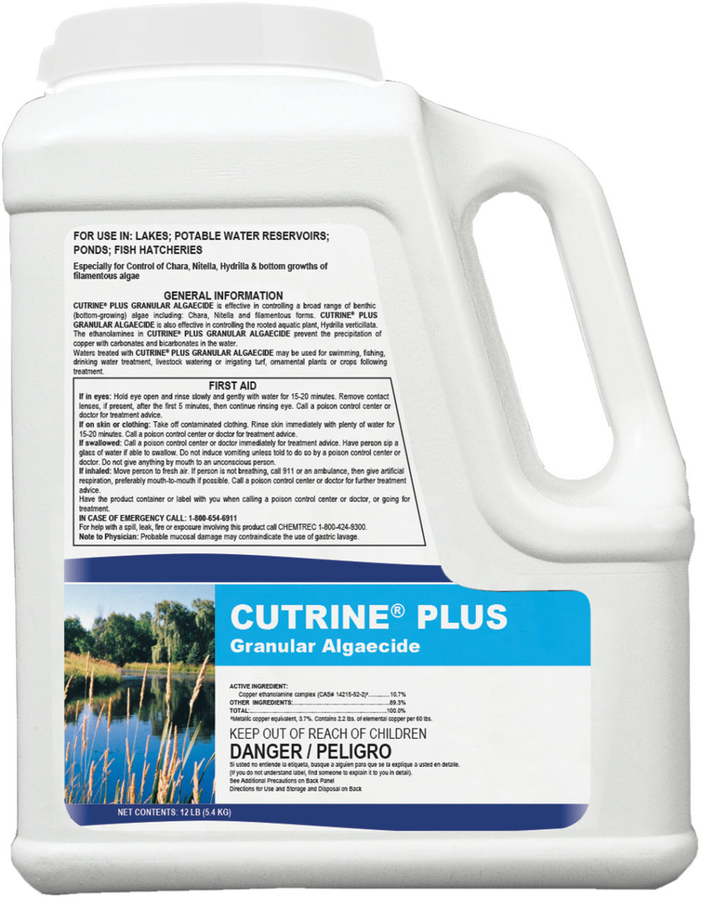 CPL Cutrine Plus Liquid Algaecide – 1 gallon - Stoney Creek Fisheries ...