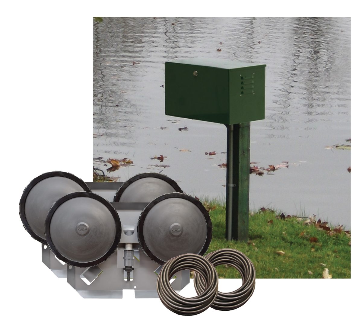 PA34-2D Sentinel Deluxe Aeration System – Complete PA34-2 system with ...