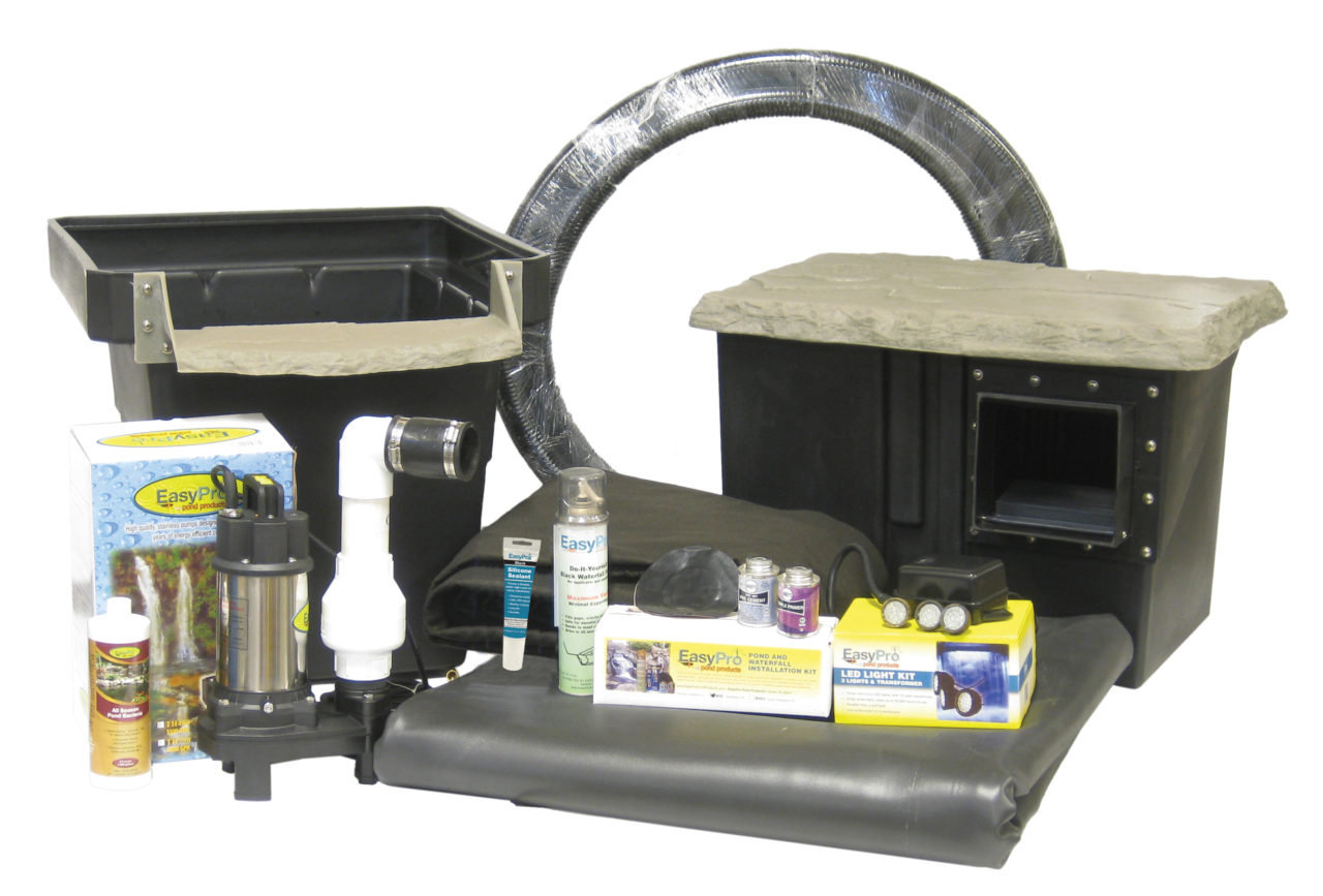 EPK810 Eco-Series pond kit-Complete for a 8′ x 10′ pond - Stoney Creek ...