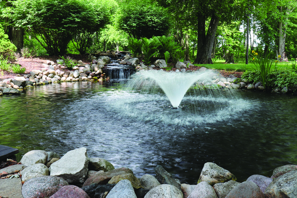 MWF36 Starburst Mini Floating Fountain w/ Super Bright LED Light Set ...